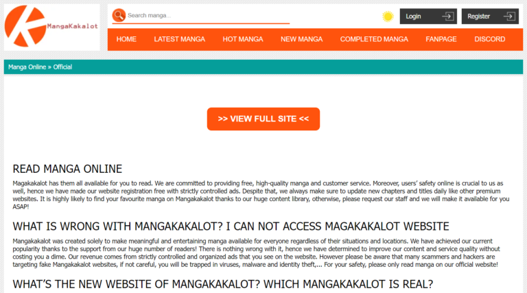 Why Is MangaKakalot Website Down? – Doodle Jump Blog